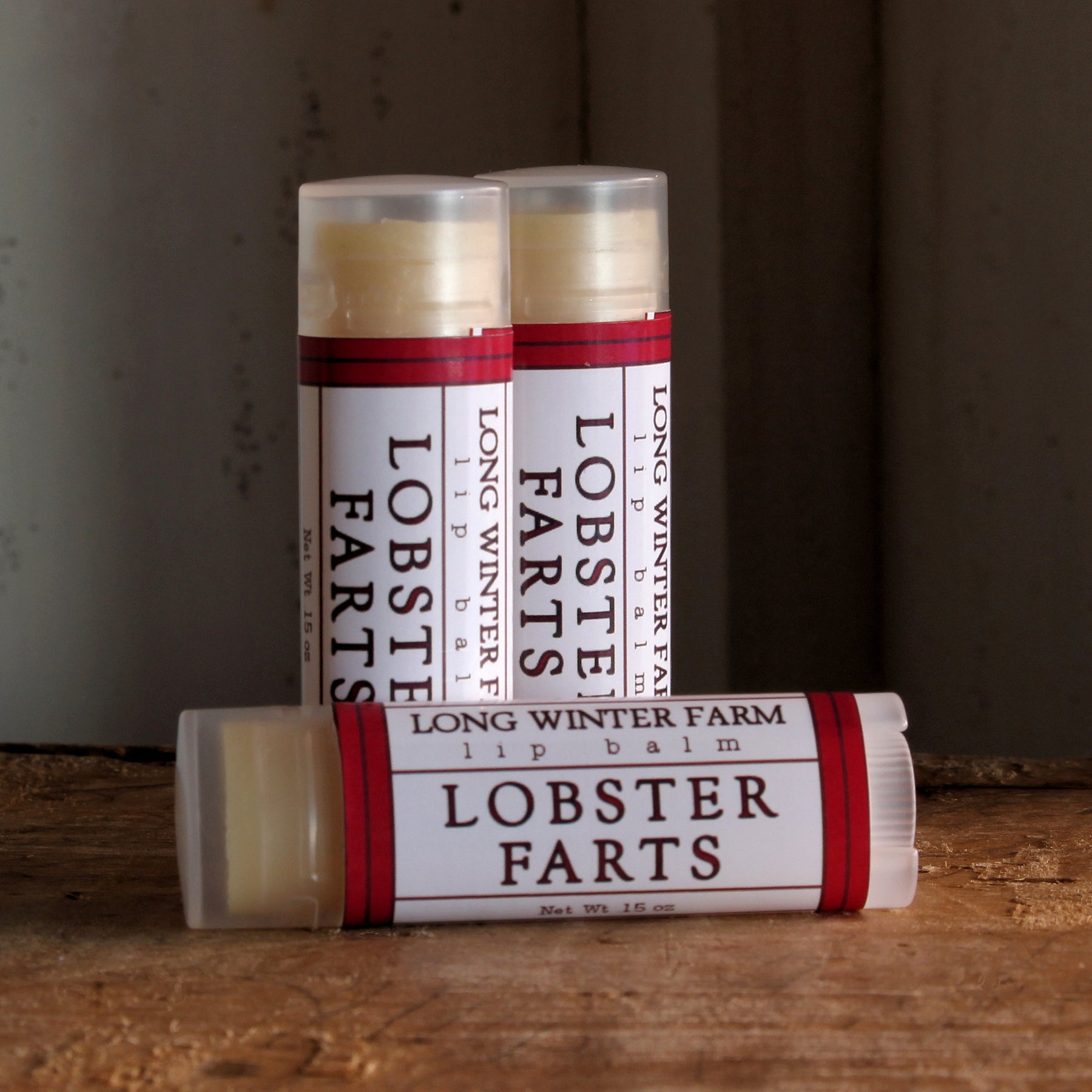 Lobster Farts Lip Balm – Long Winter Soap Co.