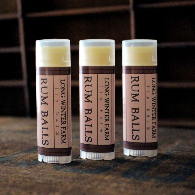 Rum Balls Lip Balm – Long Winter Soap Co.