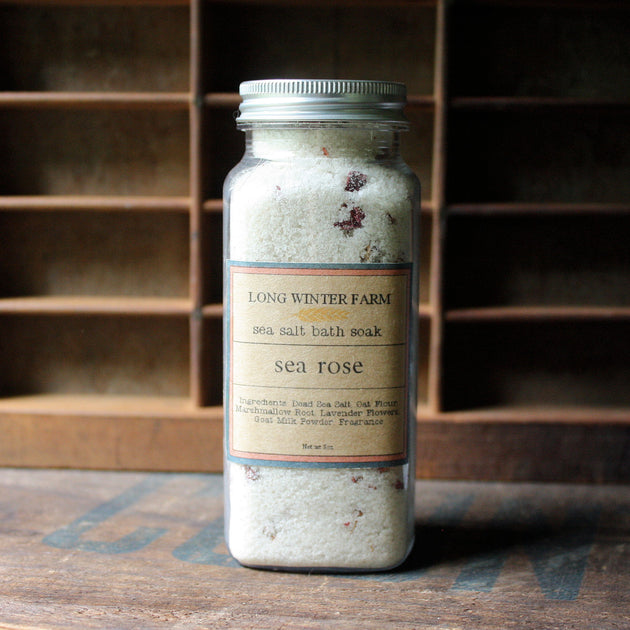 Sea Rose Bath Soak – Long Winter Soap Co.