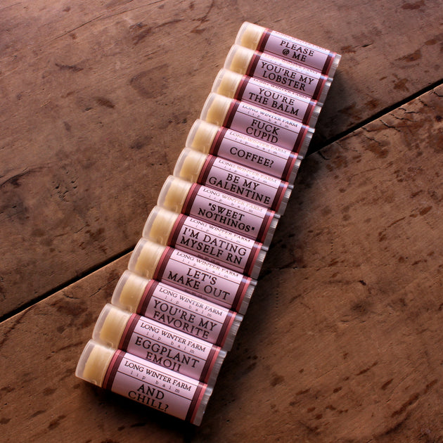Love Notes Lip Balm – Long Winter Soap Co.