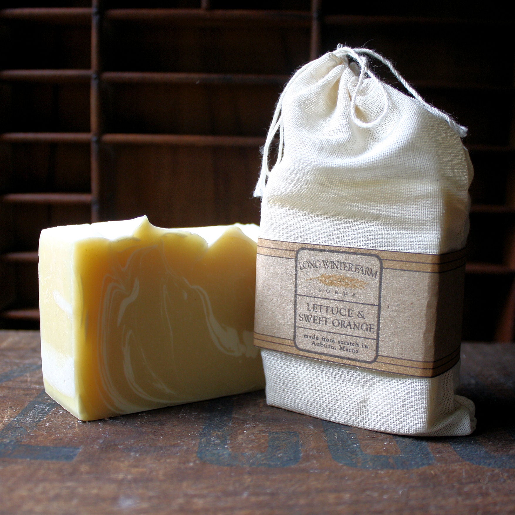 Lettuce & Sweet Orange Cold Process Soap – Long Winter Soap Co.